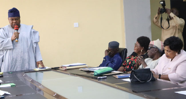 Agboola becomes VC as Olatunde bows out – Home | Olabisi Onabanjo ...